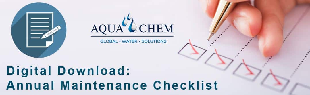 Equipment Maintenance Checklists & Critical Spares - AQUA-CHEM